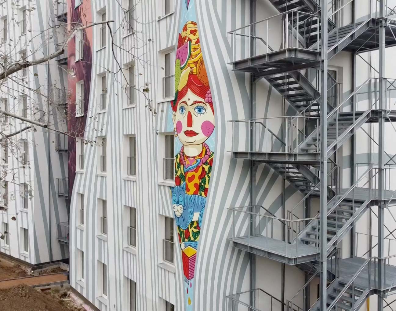 Mural »Frida« | Martin Krusche