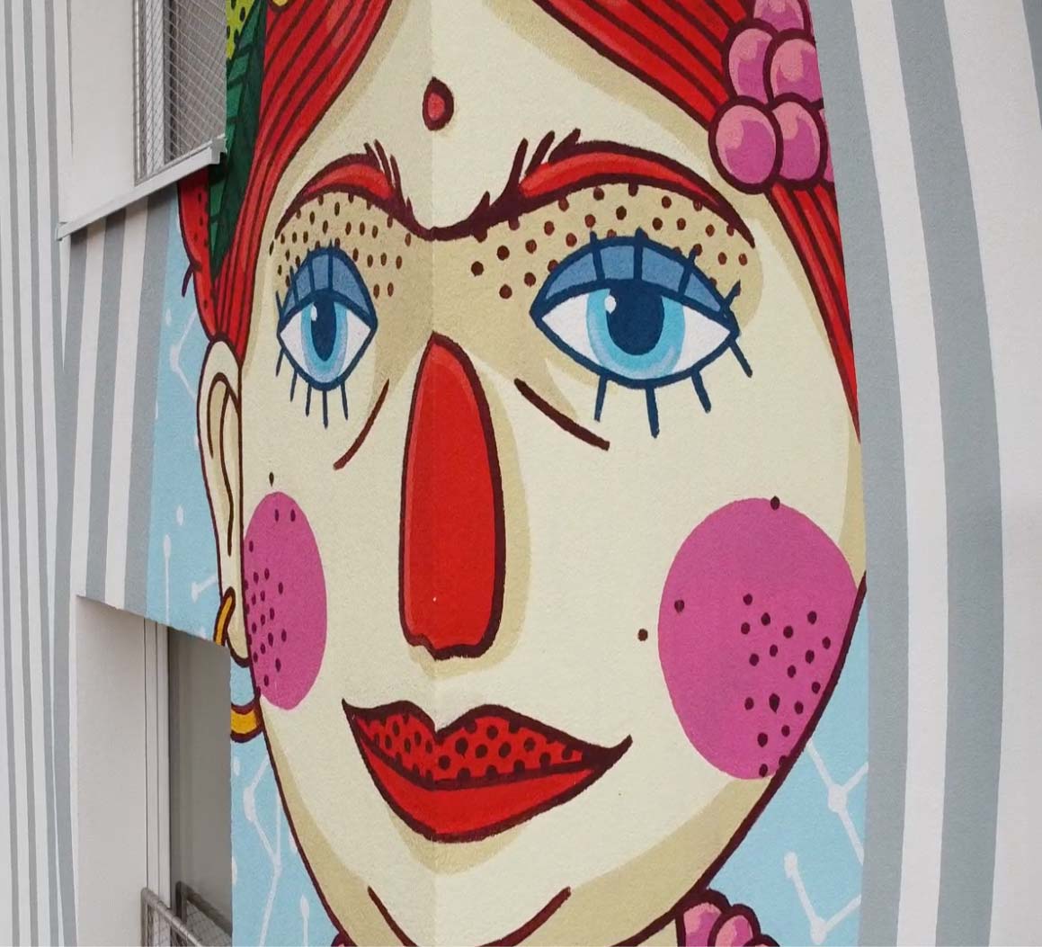 Mural »Frida« | Martin Krusche